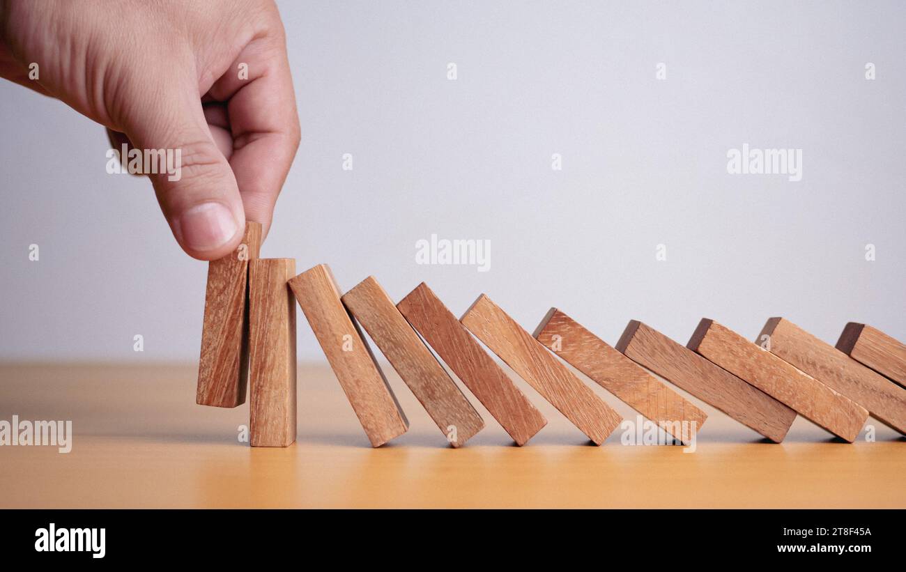 Hand breaking blocks hi-res stock photography and images - Alamy
