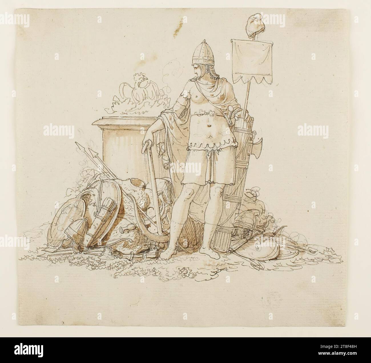 Female Figure with a Phrygian Cap, possibly the Victory by Tripoli, Ca ...