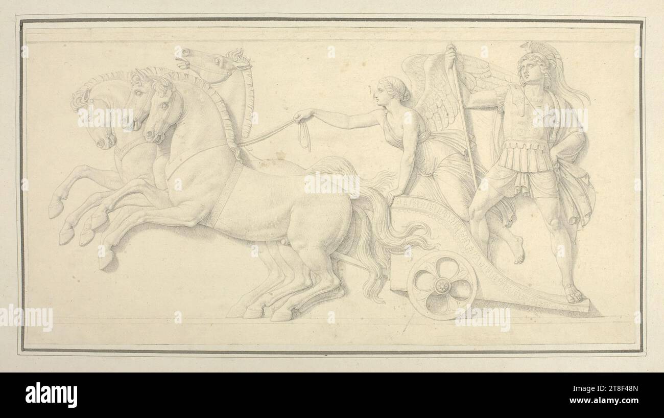 Alexander the Great in his Triumphal Chariot, Johann Friedrich Overbeck ...
