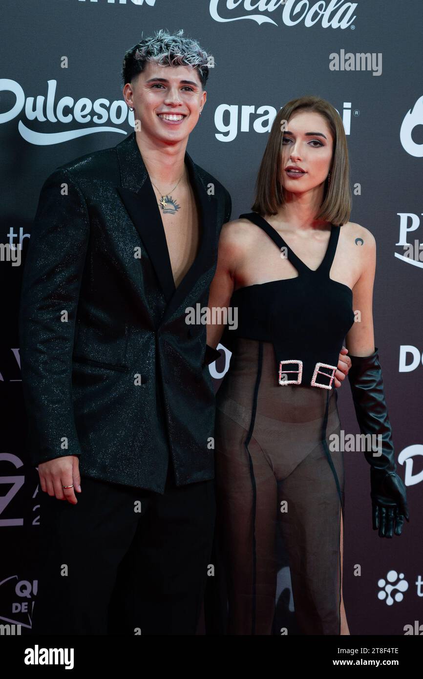 Madrid, Spain. 14th Nov, 2023. Celia Reina and Cristobal Guijorro ...