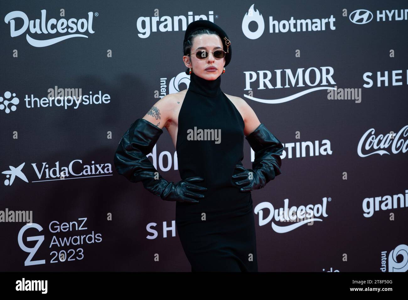 Be Fernandez during the first edition of Gen Z Awards in Madrid ...