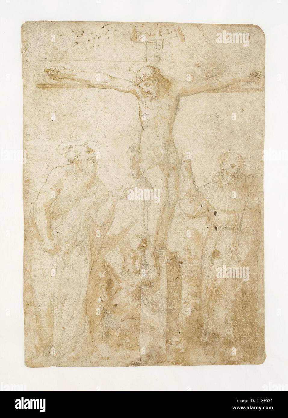 Christ on the Cross, 1570 - 1600, Book, Sketchbook, Sketchbook Page ...