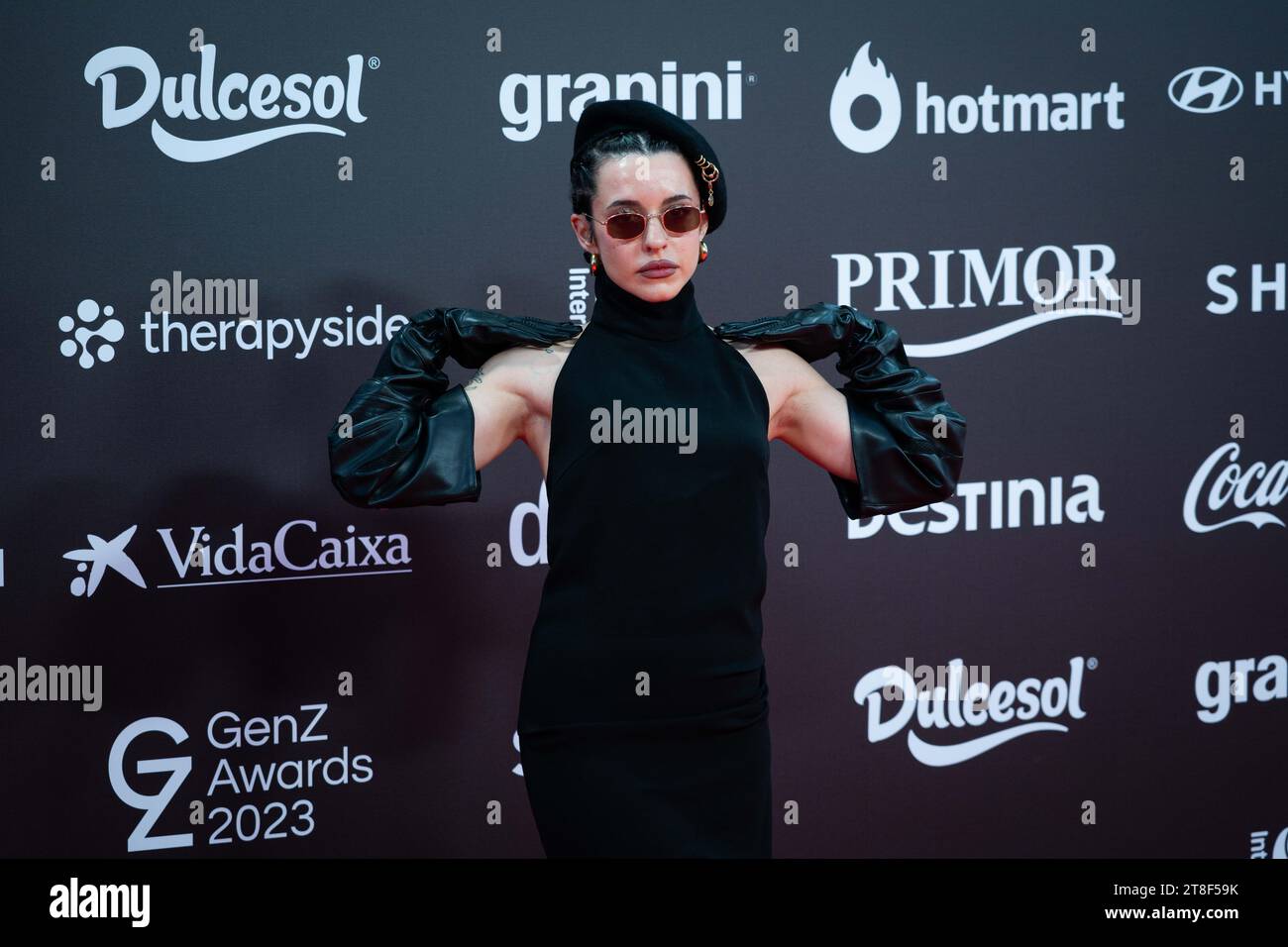 Be Fernandez during the first edition of Gen Z Awards in Madrid ...