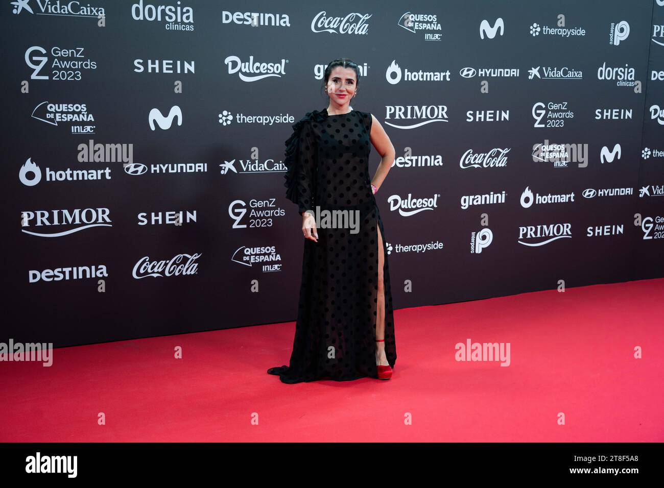 La Forte during the first edition of Gen Z Awards in Madrid, November ...