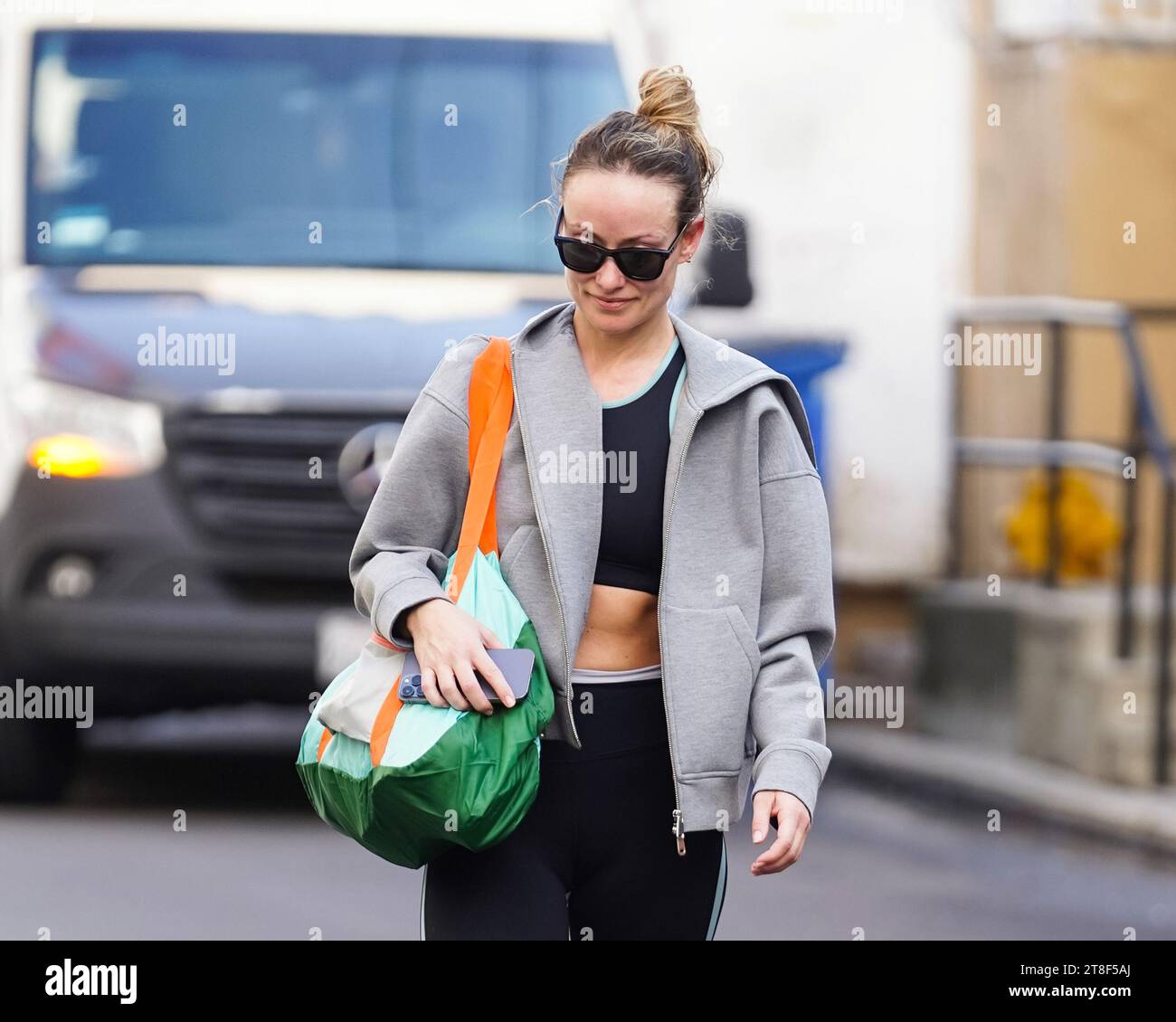Olivia Wilde leaves a workout in Studio City Featuring: Olivia Wilde ...