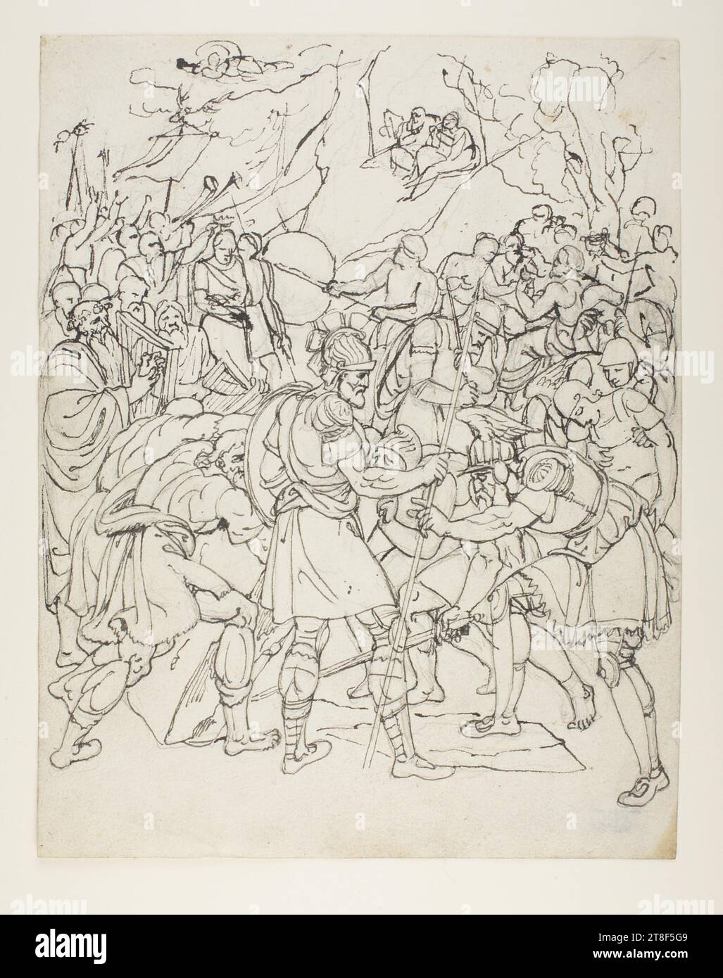 Scene from Ossian's Poems, Joseph Anton Koch, 1768-1839, Ca. 1800 ...