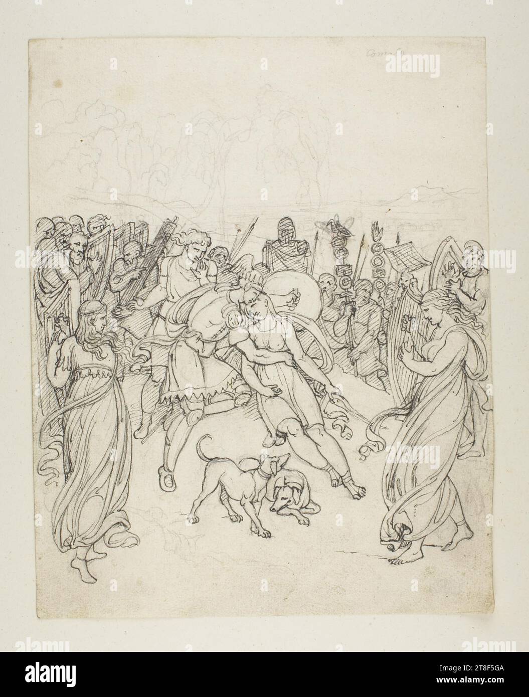 Comala Dies from Happyness when Fingal Returns, Comala A Dramatic Poem ...