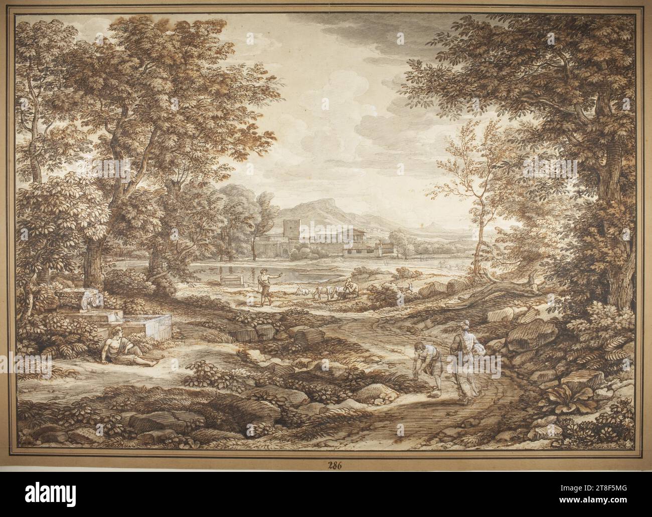 Claude lorrains classical landscapes hi-res stock photography and ...
