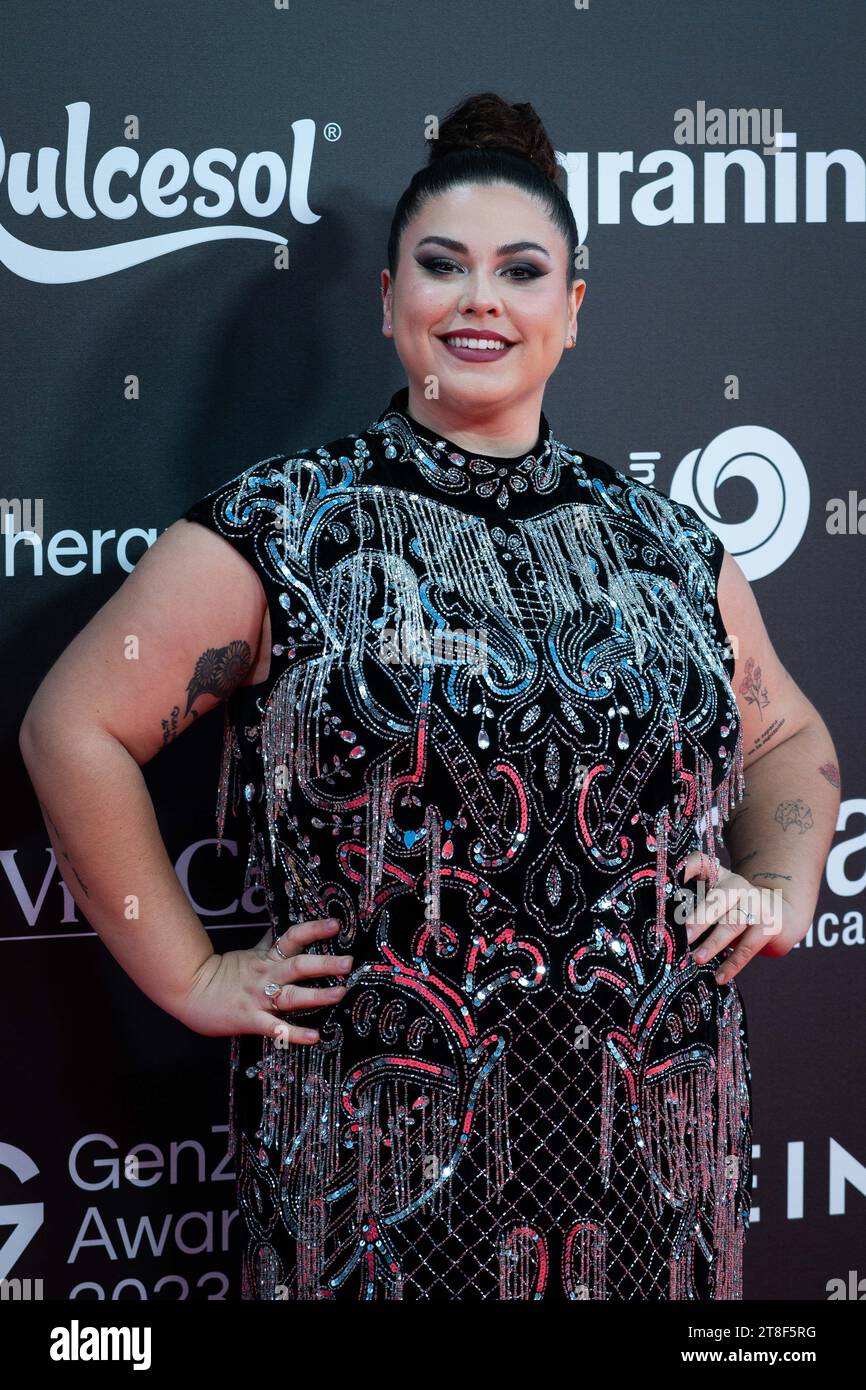 Madrid, Spain. 14th Nov, 2023. Mara Jimenez during the first edition of ...