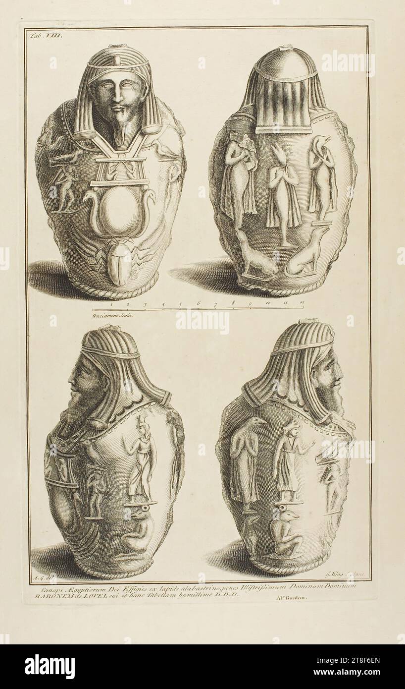 Canopic jars decorated hi-res stock photography and images - Alamy