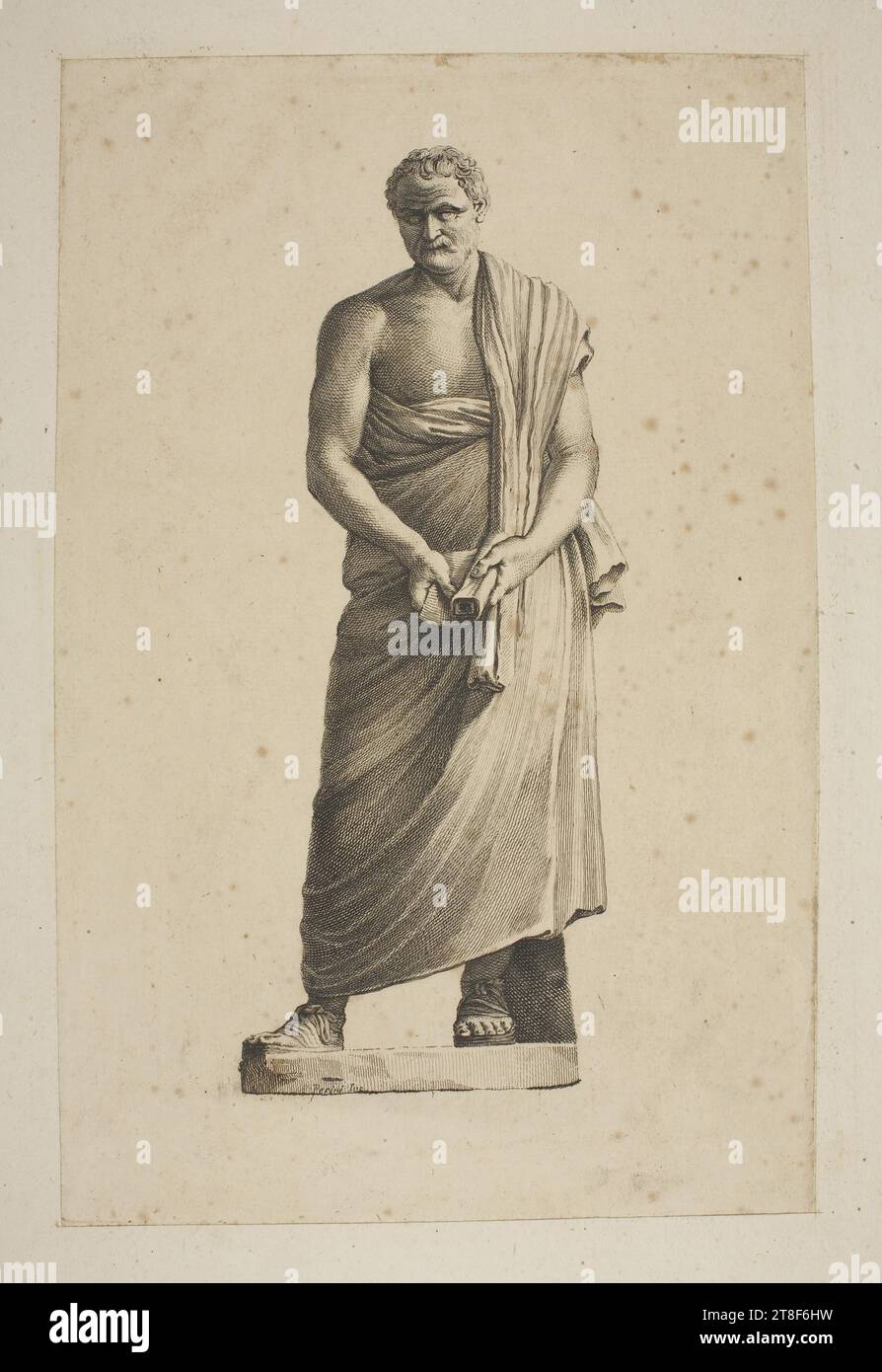 Sculpture representing demosthenes hi-res stock photography and images ...