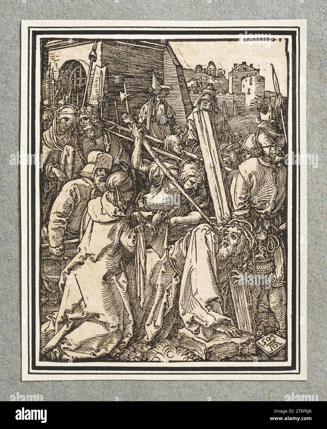 The Road to Calvary, Albrecht Dürer, 1509, Graphic Art, Woodcut, Paper ...