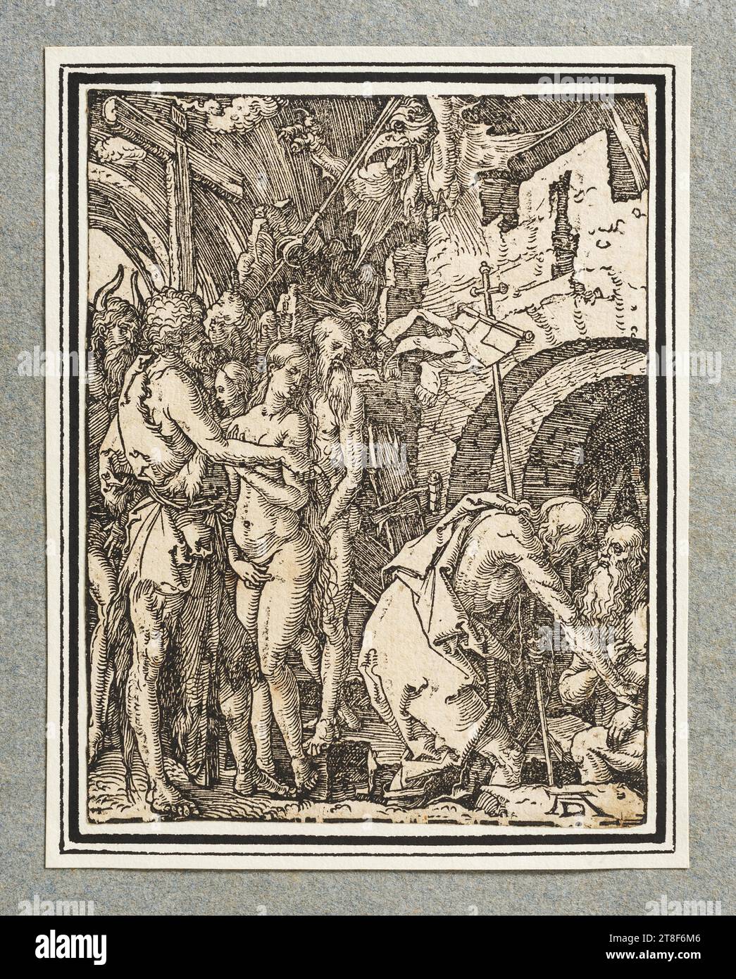 Christ in Limbo, Albrecht Dürer, Ca. 1509, Graphic Art, Woodcut, Paper ...