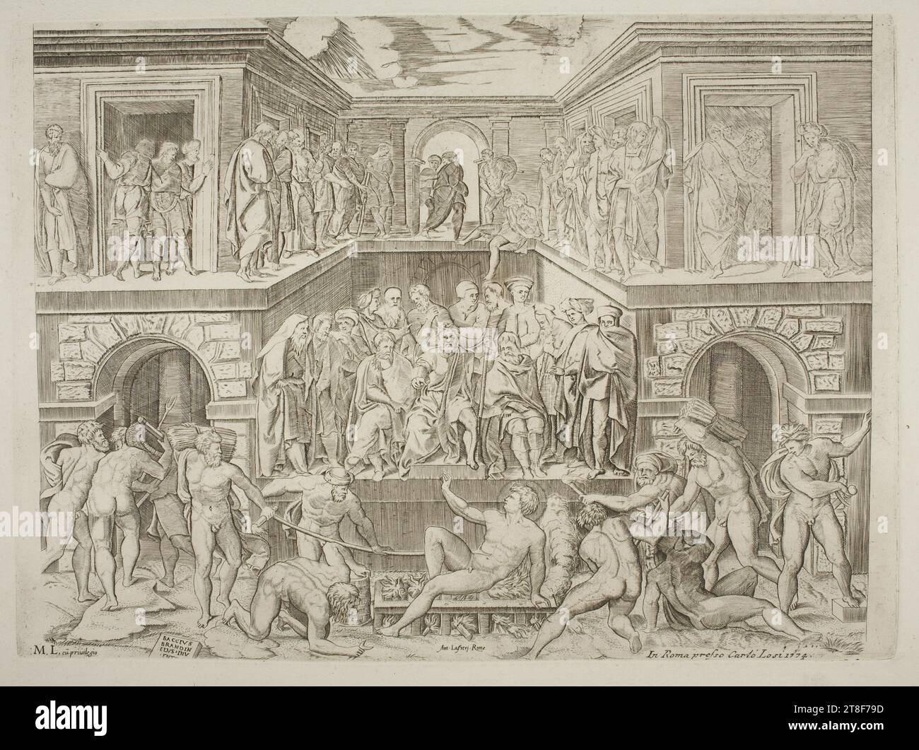 Saint laruentius martyrium hi-res stock photography and images - Alamy