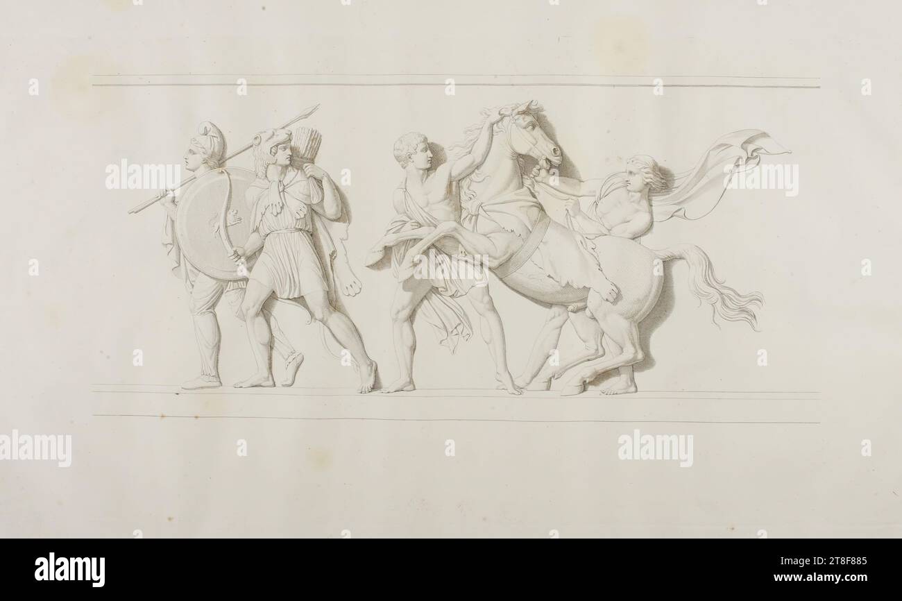 Alexander the Great's Armour Bearers and Bucephalus, Pietro Antonio ...
