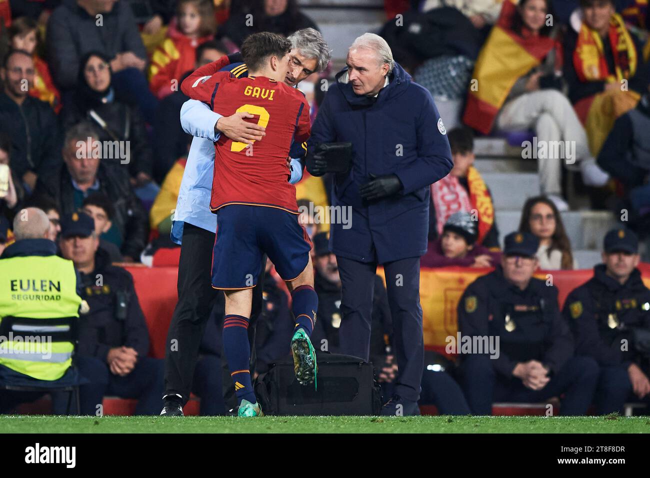 Pablo Martin 'Gavi' of Spain in action during the UEFA Euro 2024 ...
