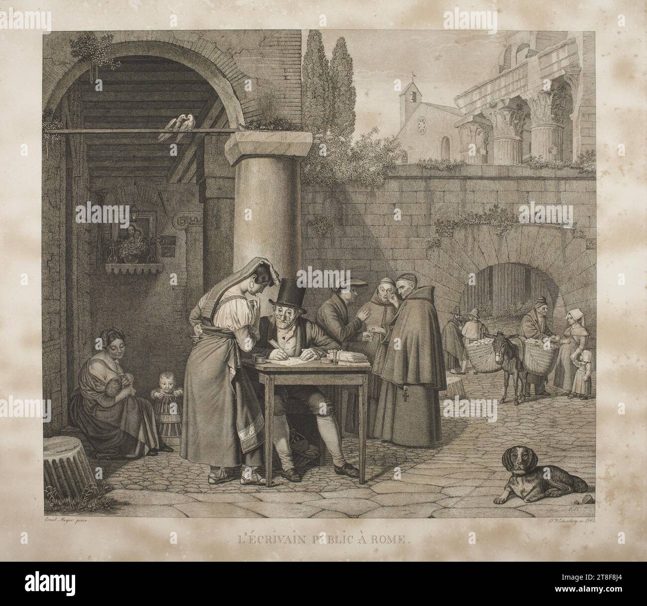 Roman girl dictating hi-res stock photography and images - Alamy