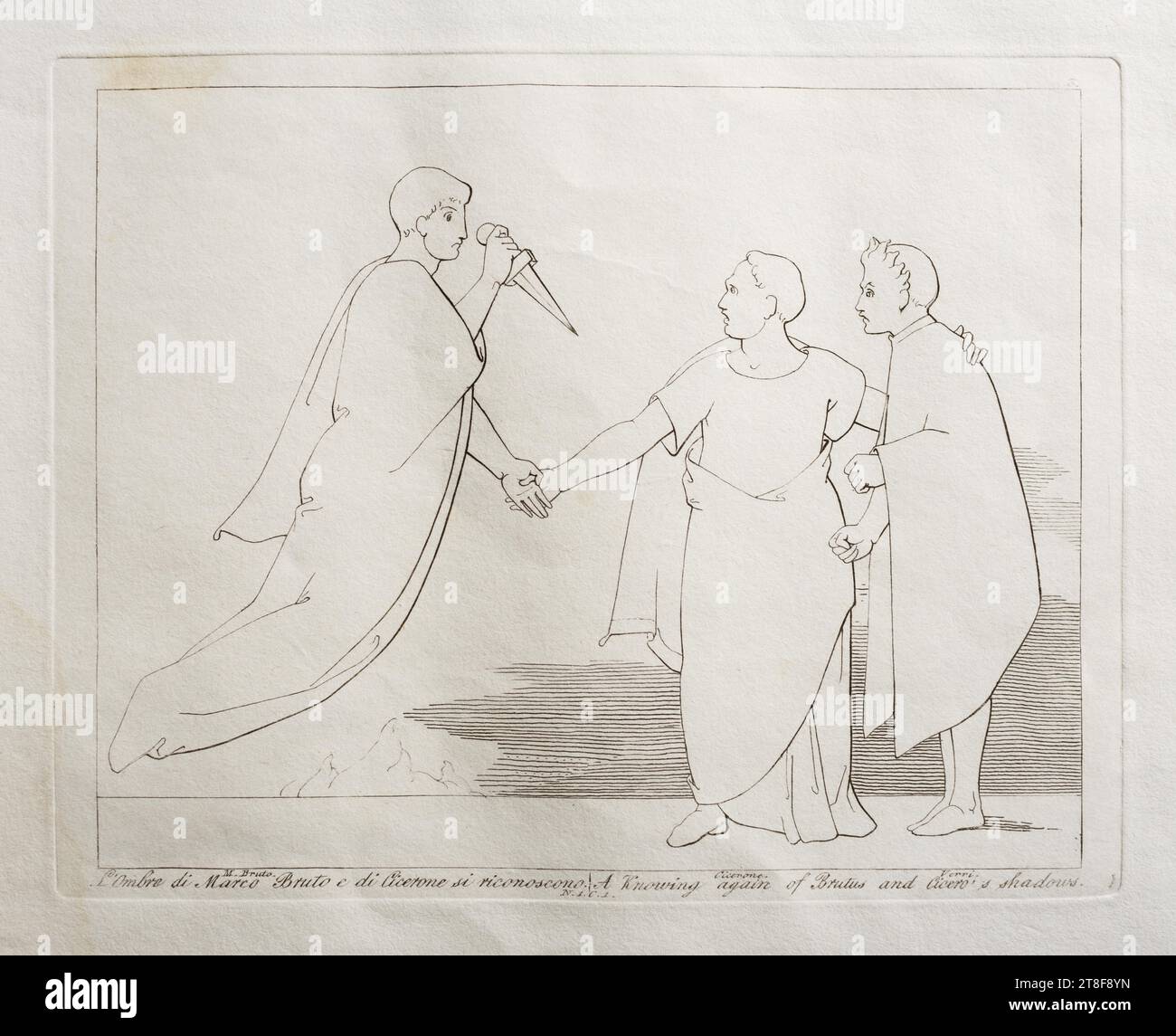 Lombra di marco bruto e di cicerone si riconoscono hi-res stock photography and images - Alamy