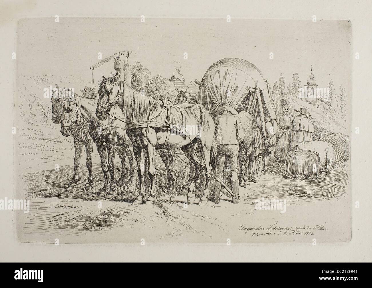 Hungarian horse waggon hi-res stock photography and images - Alamy