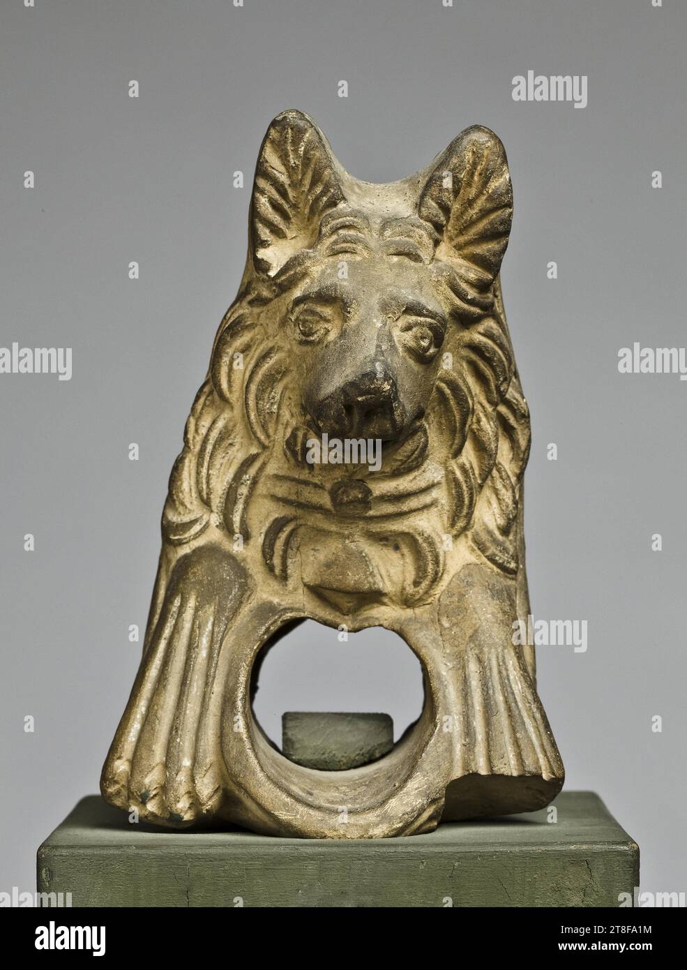 Water spout in the shape of a dog, 100, Architecture, Gutter, Scupper ...