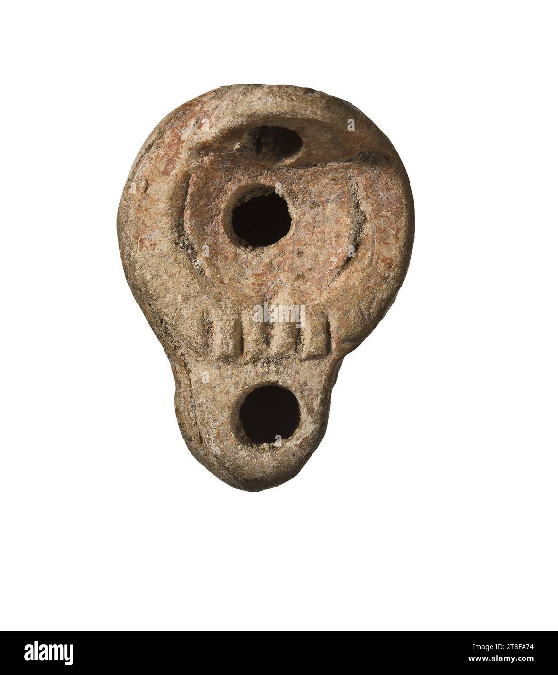 Miniature lamp, 200, Furniture, Lamp, Fired, Modelled, Height 3.5 cm ...