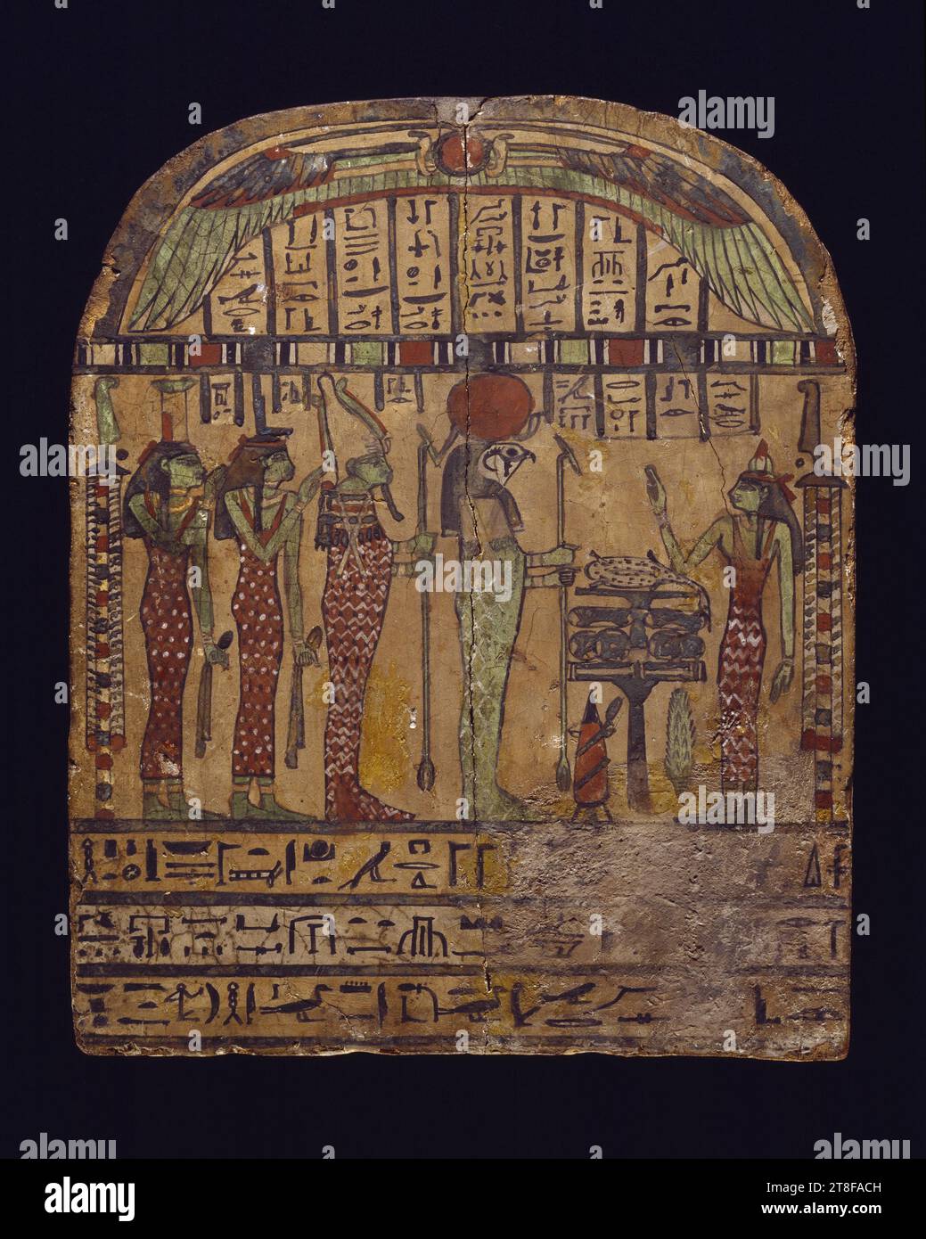 Grave stele for the girl Neswer, 332 BC - 30 BC, Sculpture, Stele ...