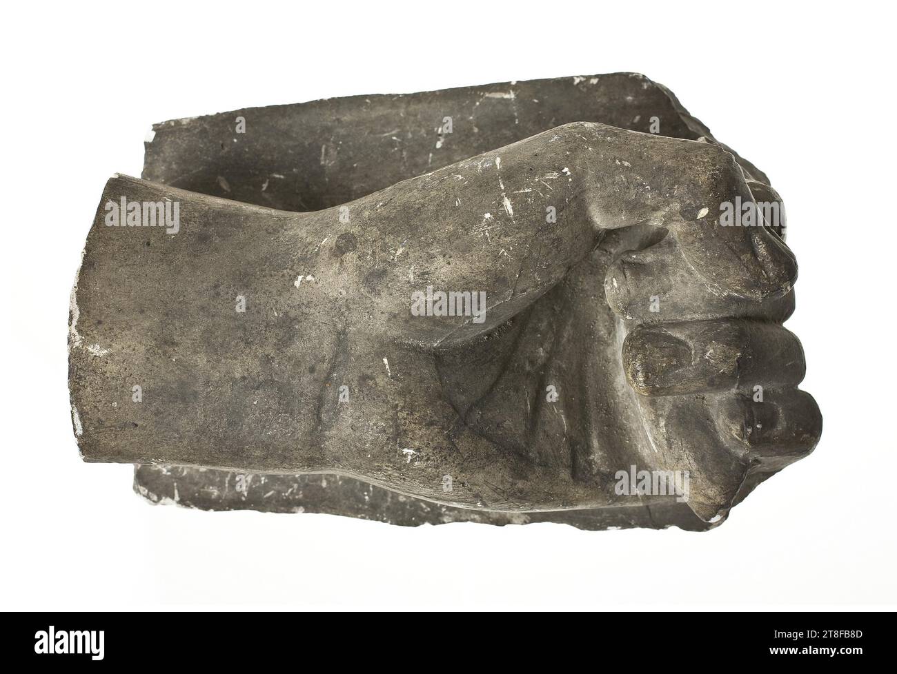 Hand holding on to a shield handle, Ca. 500 BC - 480 BC, Sculpture ...