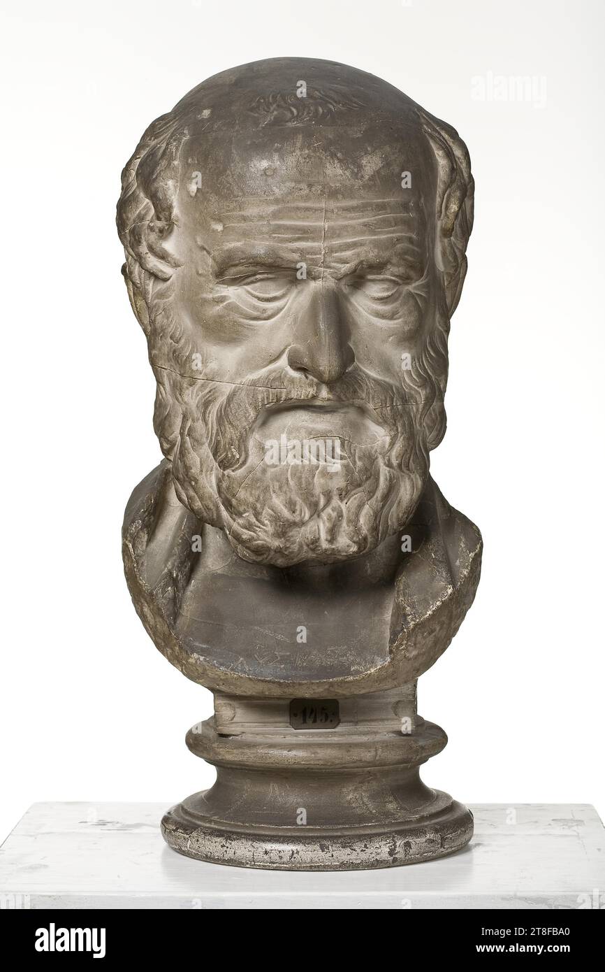 Lysias, 400 BC - 350 BC, Sculpture, Bust, Cast, Height 50.6 cm ...