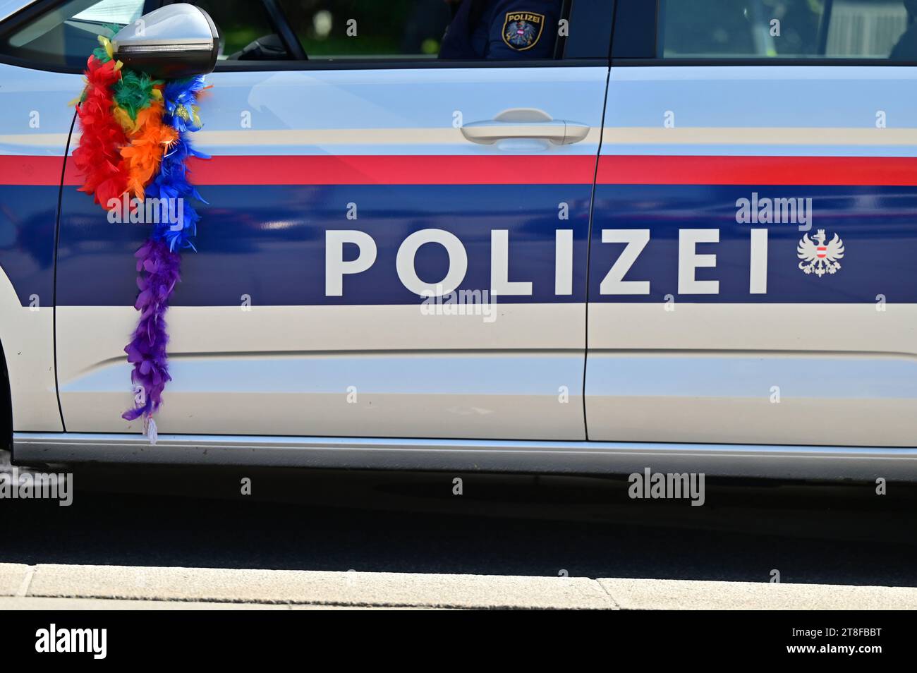 Rainbow parade vienna hi-res stock photography and images - Alamy