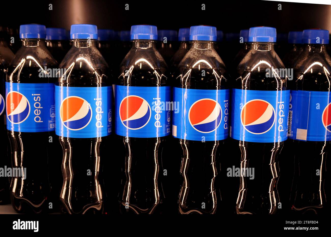 Copenhagen, Denmark /20 November 2023/. Pepsi cola and max on sale i ...