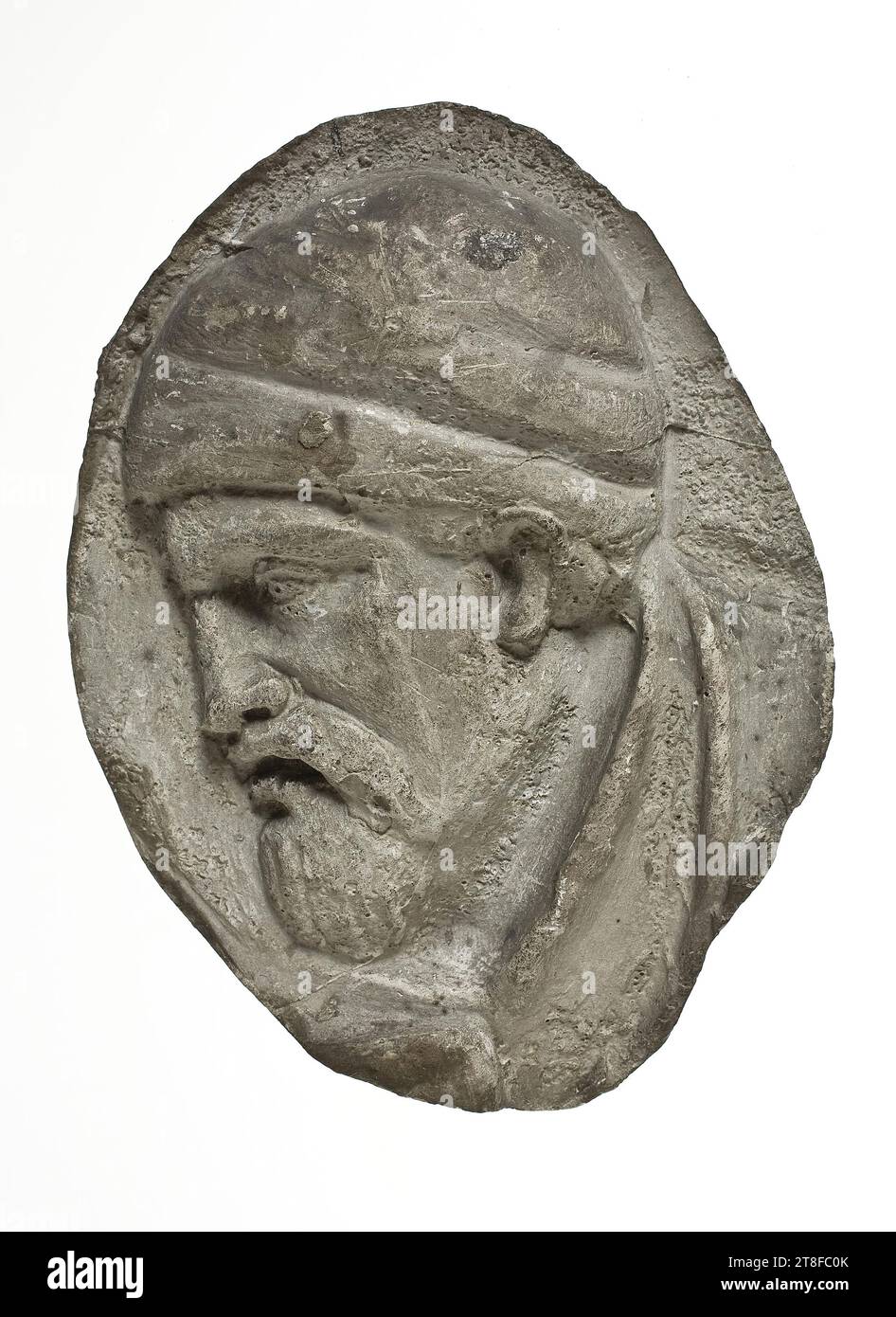 Heads of Dacian warriors wearing caps, 113, Cast, Sculpture, Roman ...