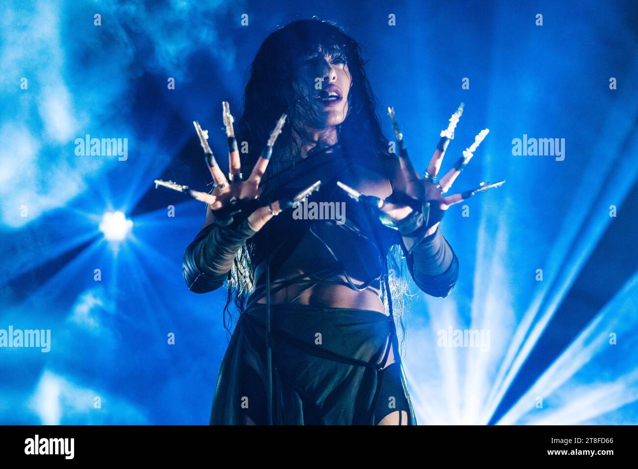 Oslo, Norway. 19th Nov, 2023. The Swedish singer Loreen performs a live ...