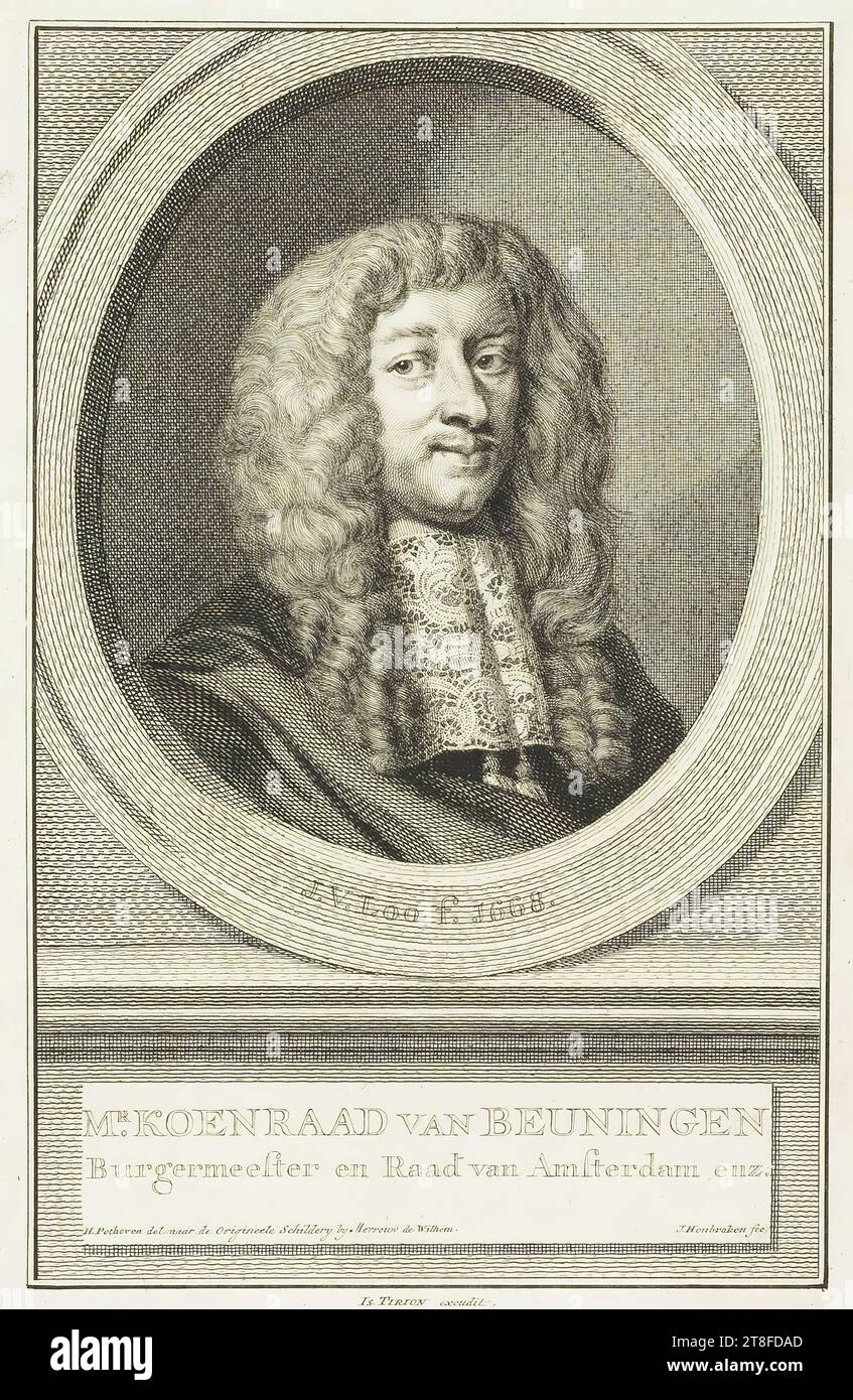 J.V. Loo f. 1668. mr. KOENRAAD VAN BEUNINGEN, Mayor and Council of ...