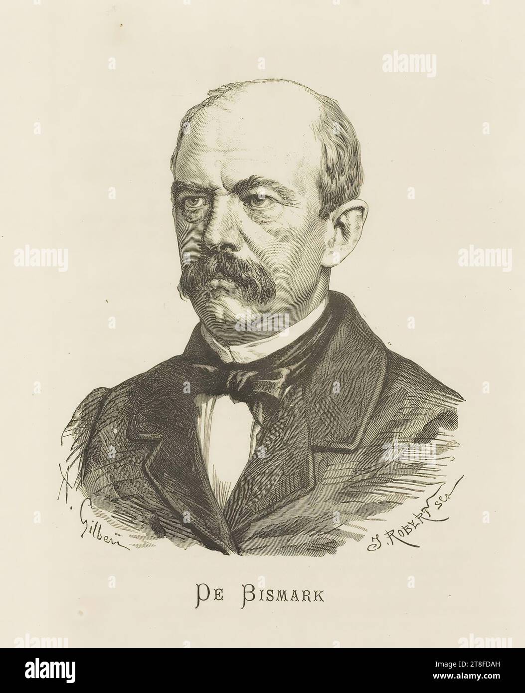 A. Gilbers. J. Robert sc. THE BISMARCK. Paris. - Typographie Lahure ...