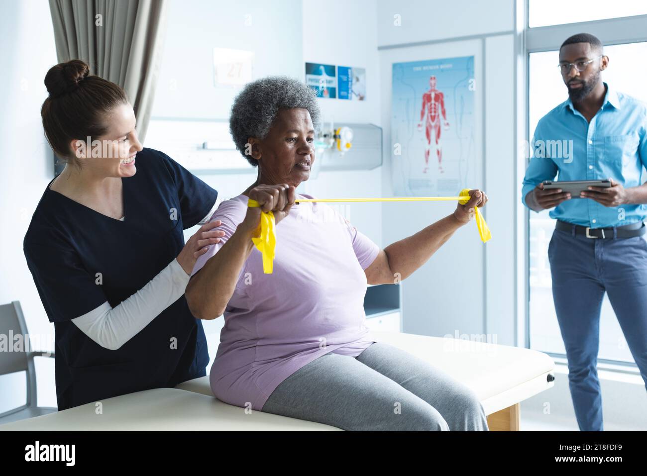 Exercising band hi-res stock photography and images - Alamy