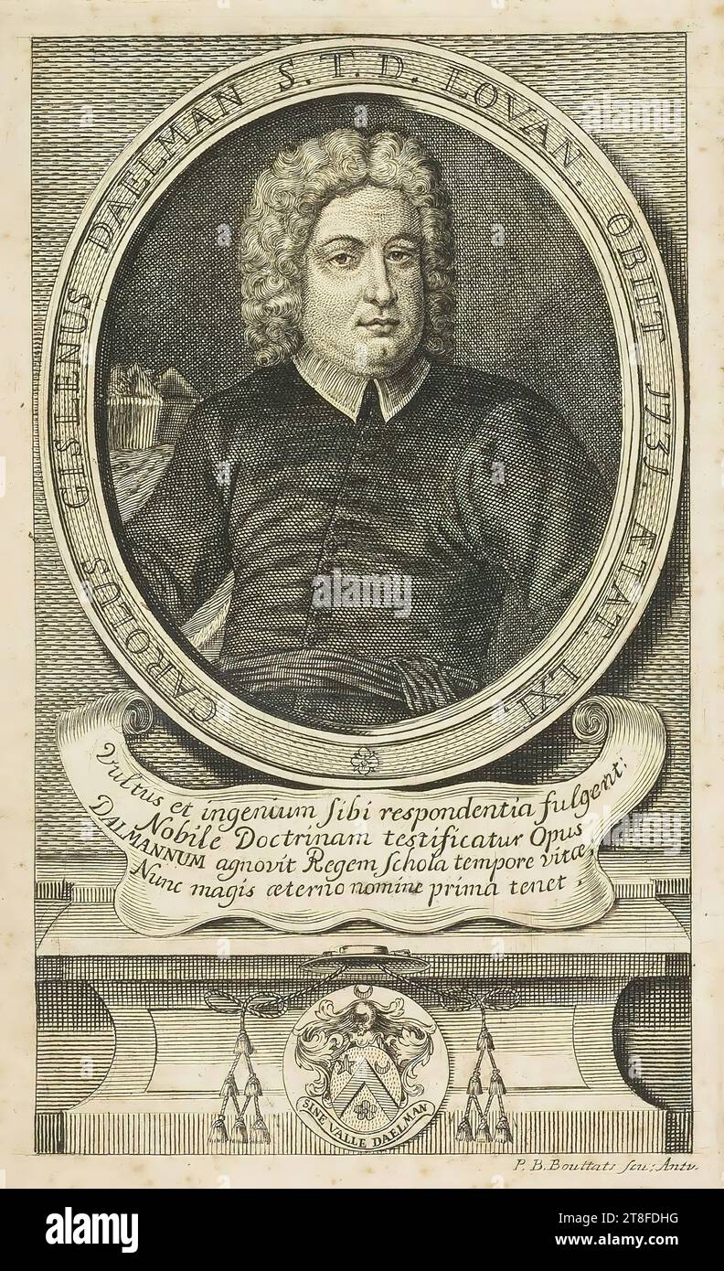 Charles Gislenus Daelman S.T.D. LOVAN. DIED 1731 AGED 61 His ...