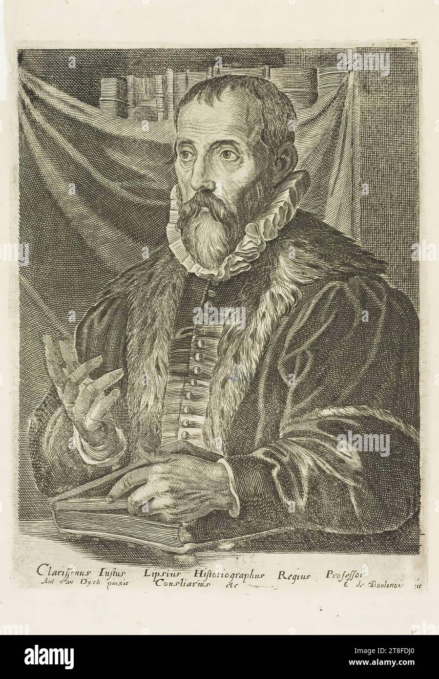 Clarissinus justus lipsius historiographer royal professor hi-res stock ...