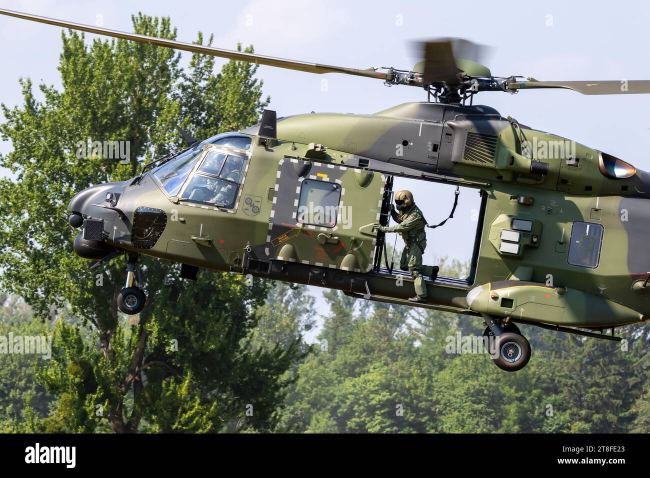 German Army NH90 helicopter from International Helicopter Training ...