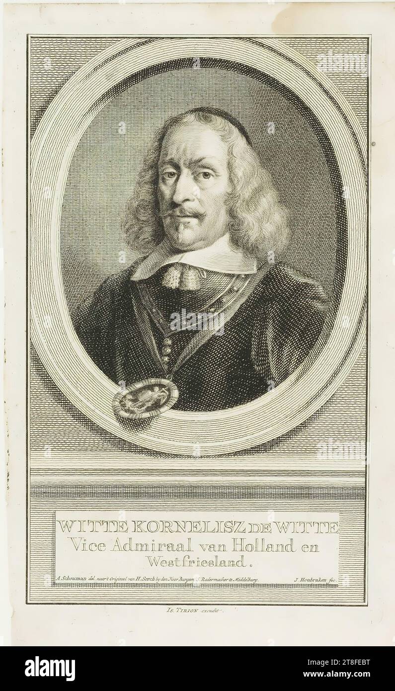 WHITE KORNELISZ DE WITTE, Vice Admiral of Holland and, Westfriesland. A ...
