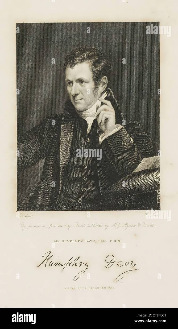Sir humphry davy bart hi-res stock photography and images - Alamy