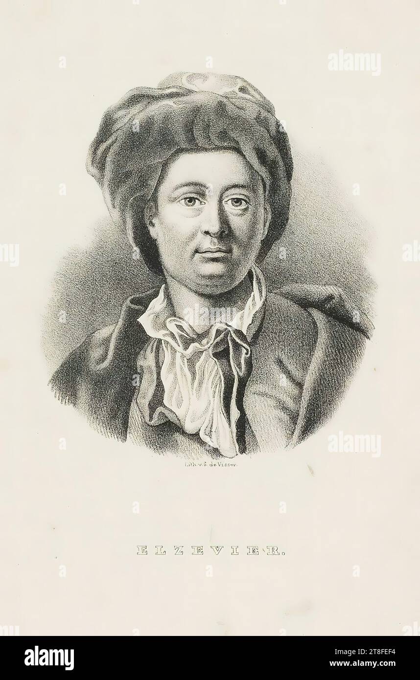 Lith. v. S. de Visser. Elzevier Stock Photo - Alamy