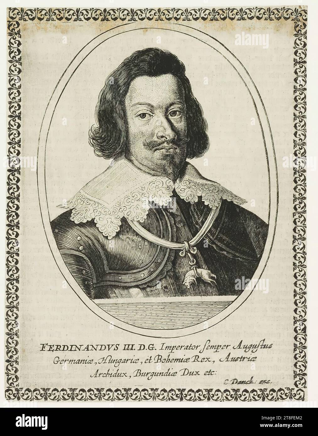FERDINAND III. D.G. Emperor Semper Augustus, King of Germany, Hungary ...