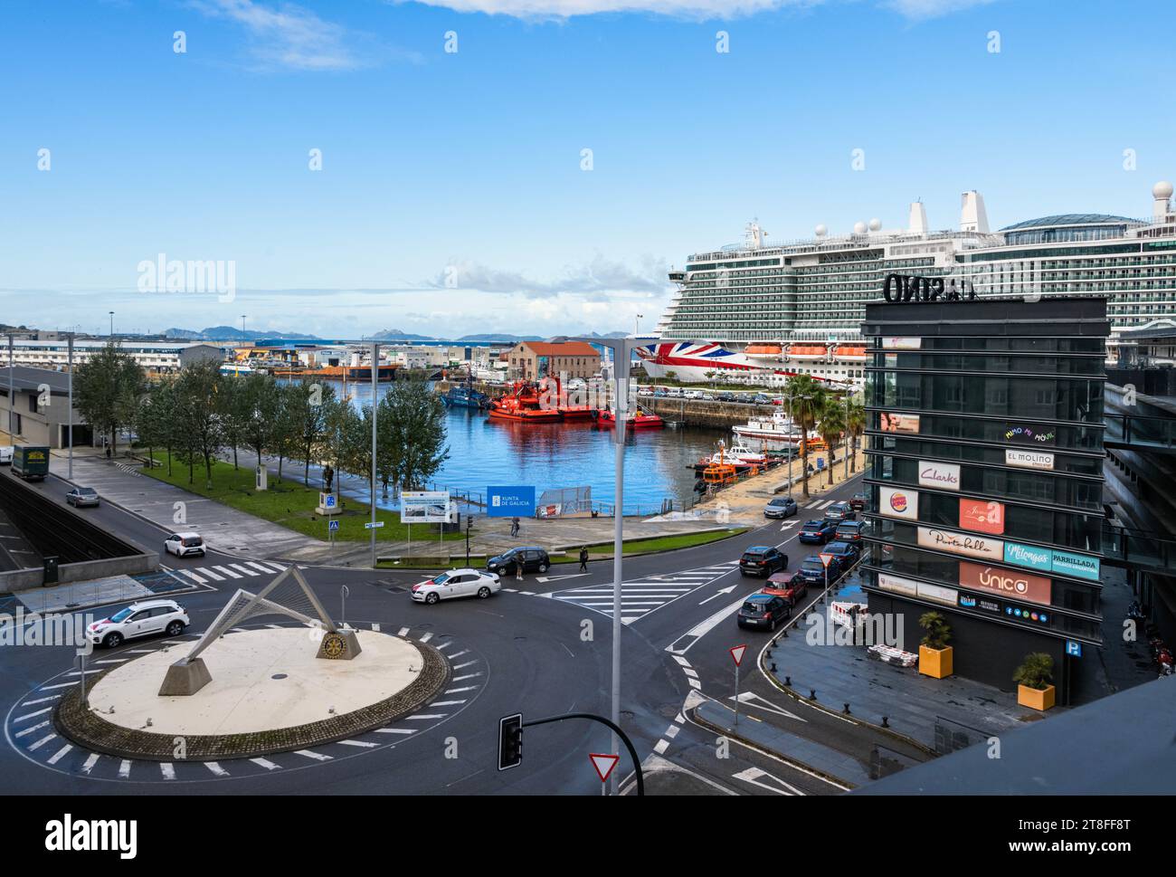 Commercial centre vigo port spain hi-res stock photography and images ...