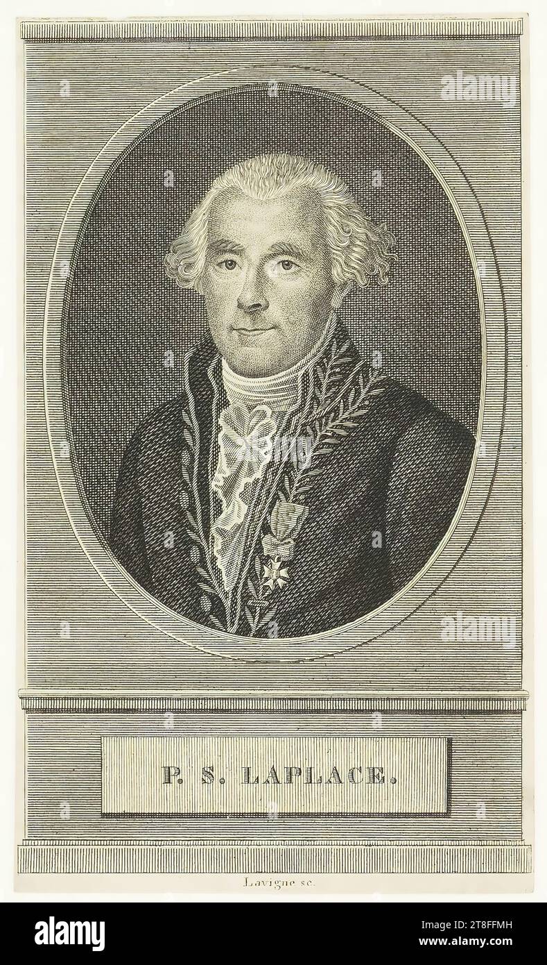 P. S. LAPLACE. Lavigne sc Stock Photo - Alamy