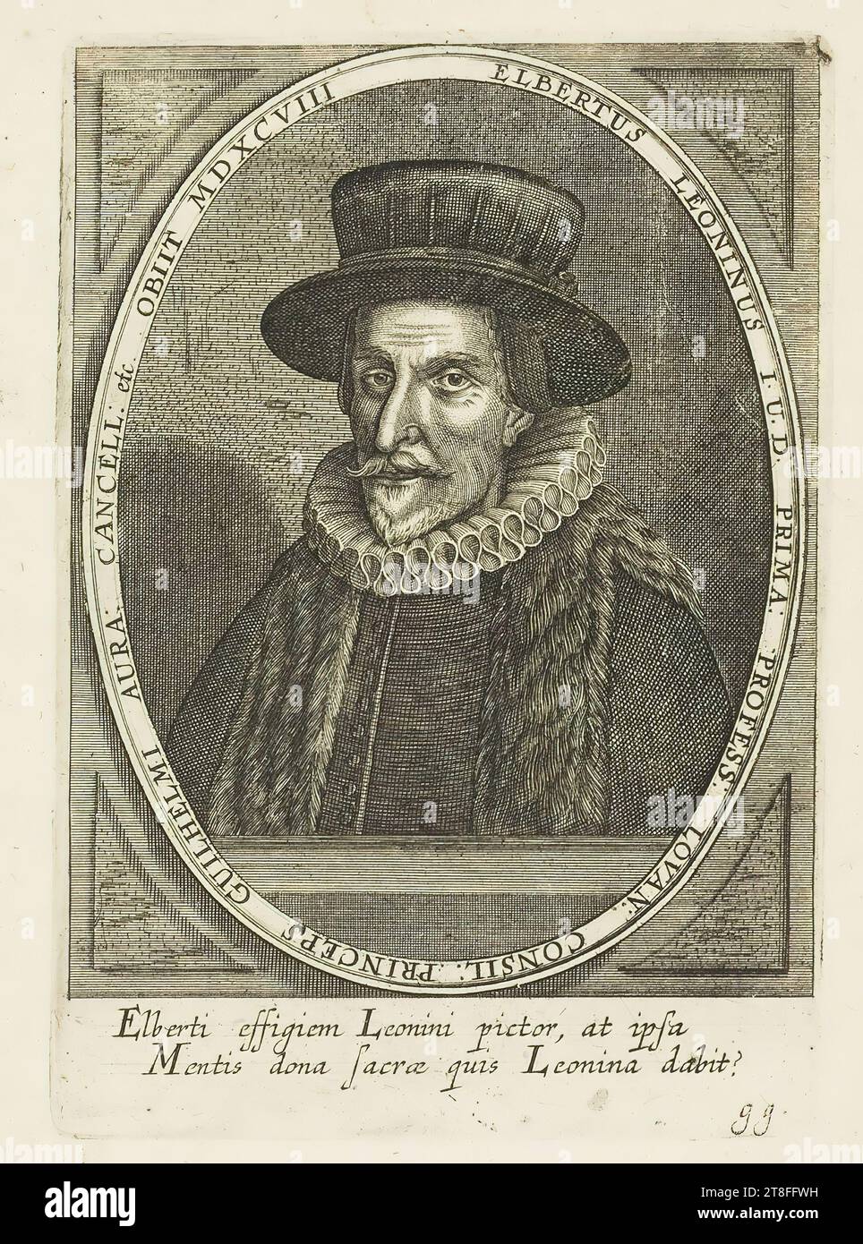 ELBERTUS LEONINUS I.U.D. FIRST: PROFESSOR: LOVAN: COUNCIL: PRINCE ...