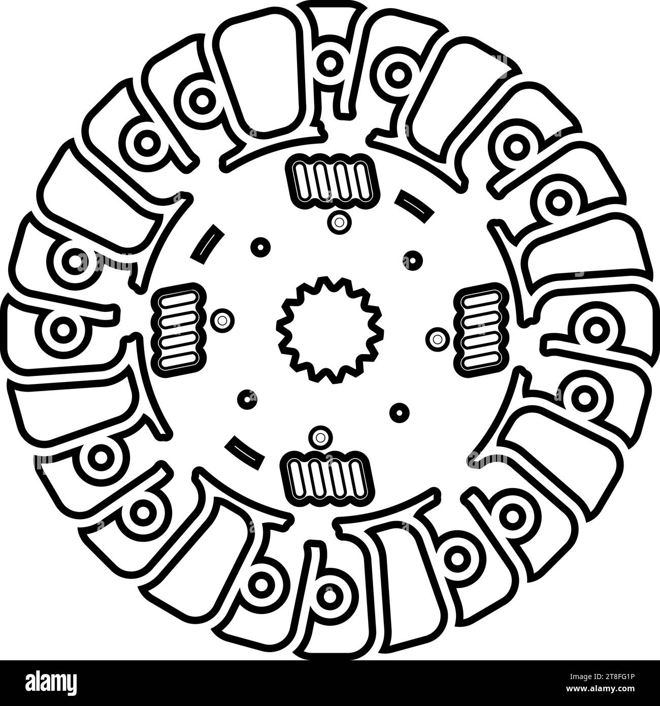 Car clutch disk cover cohesion transmission auto part plate kit repair ...