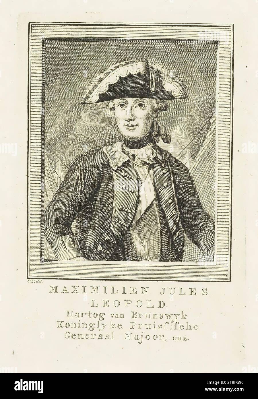 C.L. del. MAXIMILIEN JULES, LEOPOLD., Duke of Brunswick, Royal Prussian ...