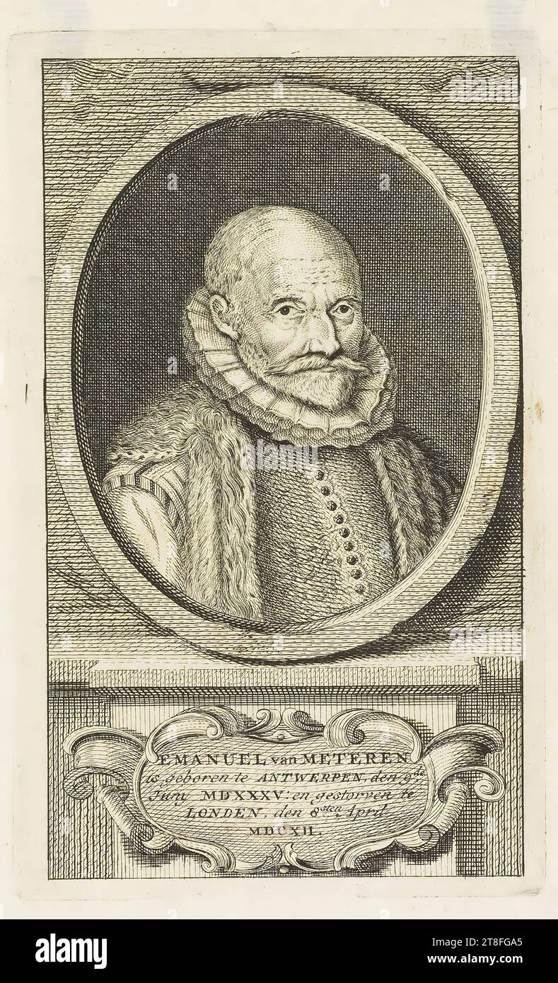EMANUEL van METEREN, was born at ANTWERPEN, the 9th, Juny MDXXXV and ...