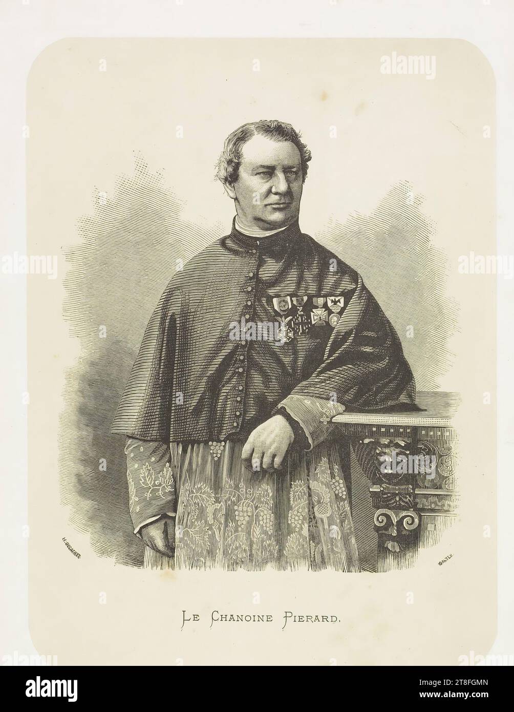 H. BOGAERTS. WALTER. CANON PIERARD Stock Photo - Alamy