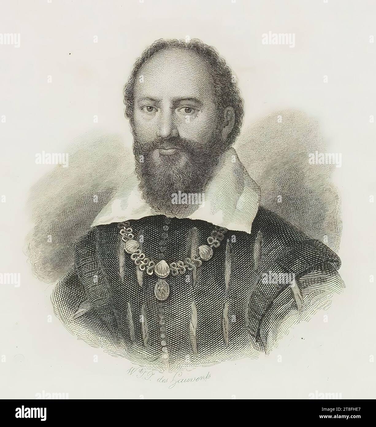 W.J.J. of the Hauvents. SULLY Stock Photo - Alamy